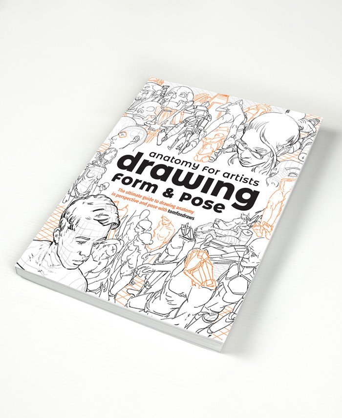 3D Total Anatomy for Artists – Drawing Form & Pose Guide Tutorial Book ...