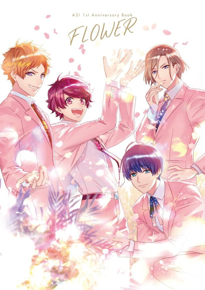 A3 1st Anniversary Artbook Flower – TOA Graphic Books