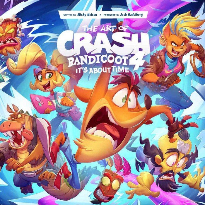 Art of Crash Bandicoot 4 Artbook – It’s About Time – TOA Graphic Books