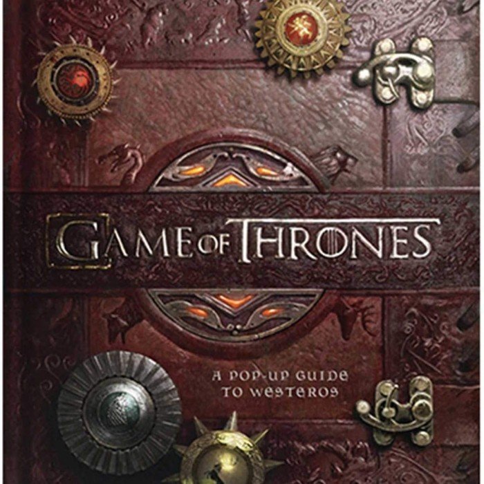 Game of Thrones Pop Up Book Guide to Westeros – TOA Graphic Books