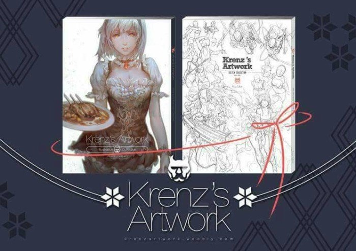 Krenz Artwork Set (illust 1-7 + sketch) – TOA Graphic Books