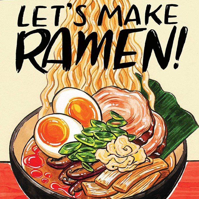 Let’s Make Ramen! – A Comic Book Cookbook / Buku Resep – Sarah Becan ...