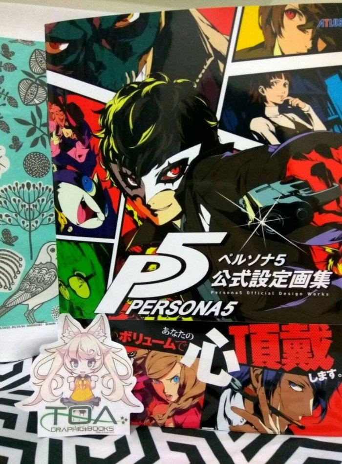 Persona 5 Artbook – TOA Graphic Books