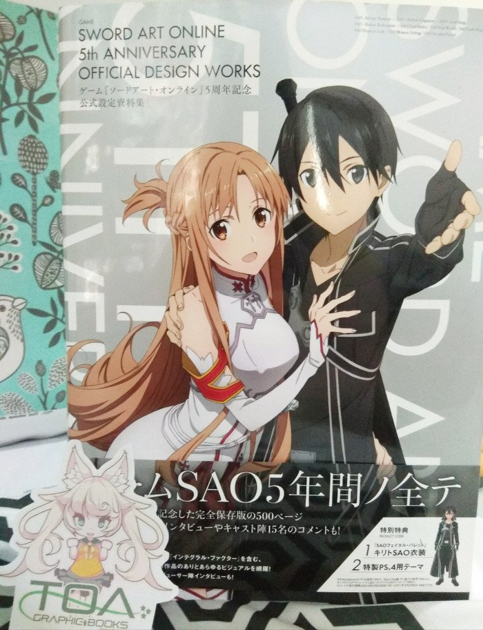 SAO – Sword Art Online Game 5th Anniversary Artbook – TOA Graphic Books