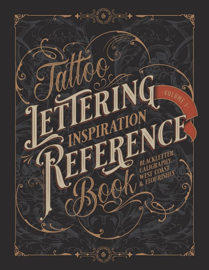 Tattoo Lettering Inspiration Design Reference Book – Kale James – TOA ...