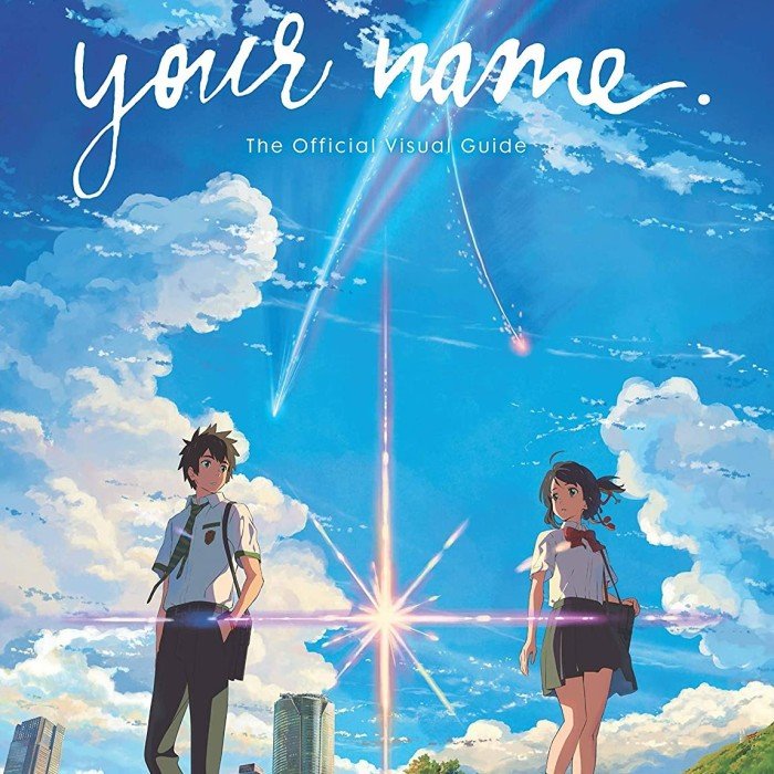 Your Name Official Visual Guide Artbook Makoto Shinkai – TOA Graphic Books