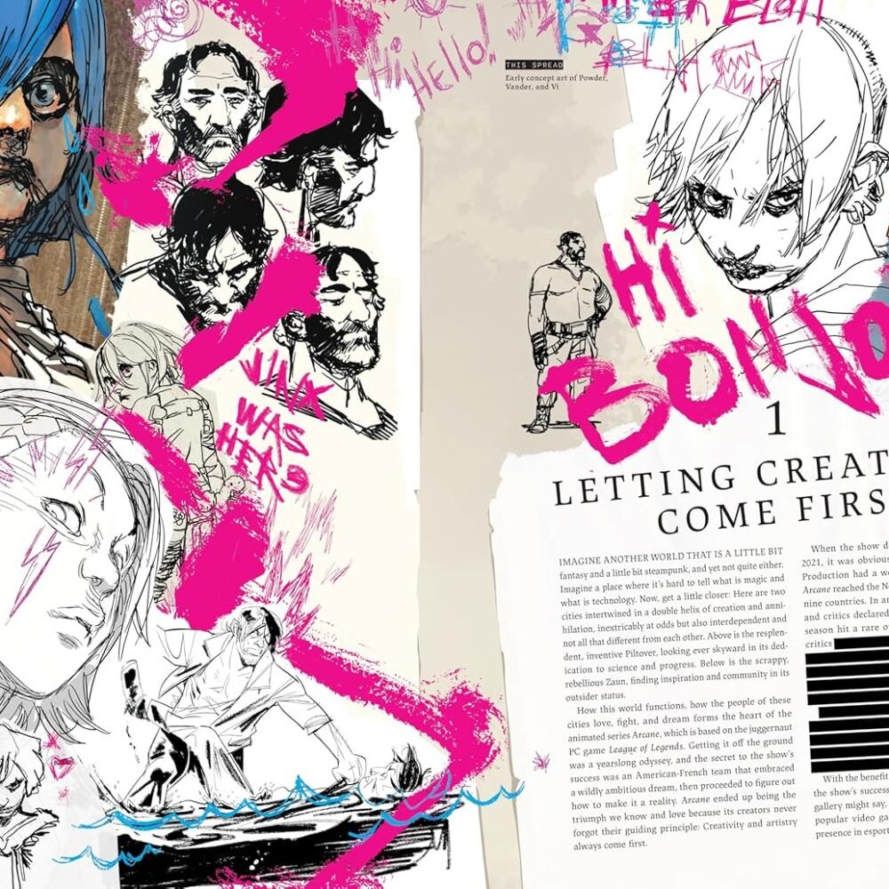 Art of Arcane – Riot Games Artbook – TOA Graphic Books