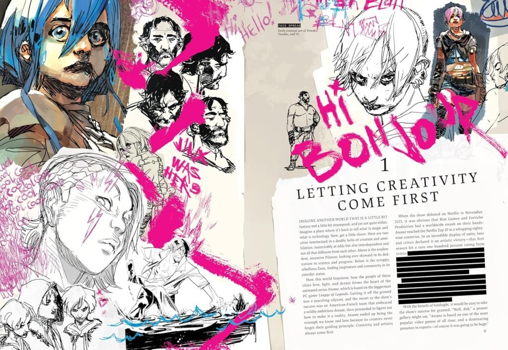 Art of Arcane – Riot Games Artbook – TOA Graphic Books