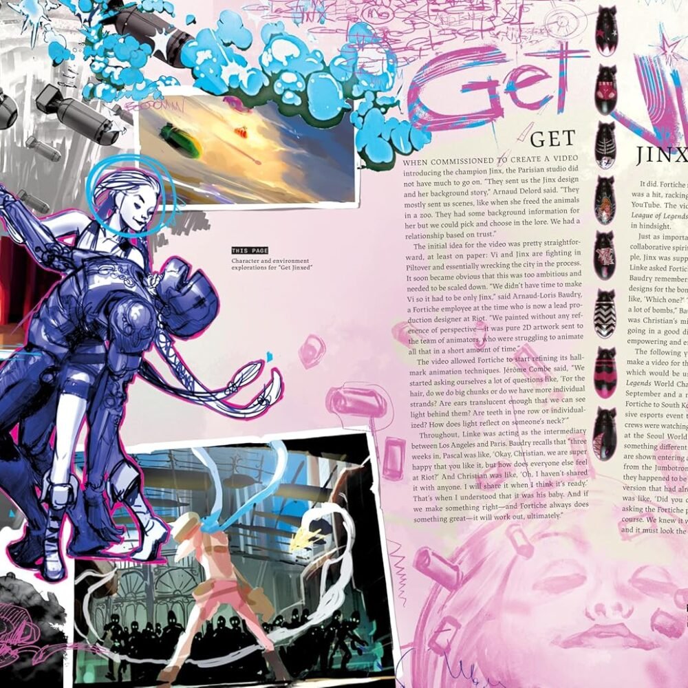 Art of Arcane – Riot Games Artbook – TOA Graphic Books