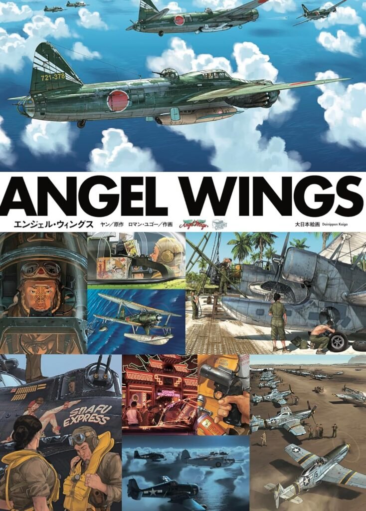 ANGEL WINGS – Romain Hugo Comic – Aviation / War Aircraft – TOA Graphic ...